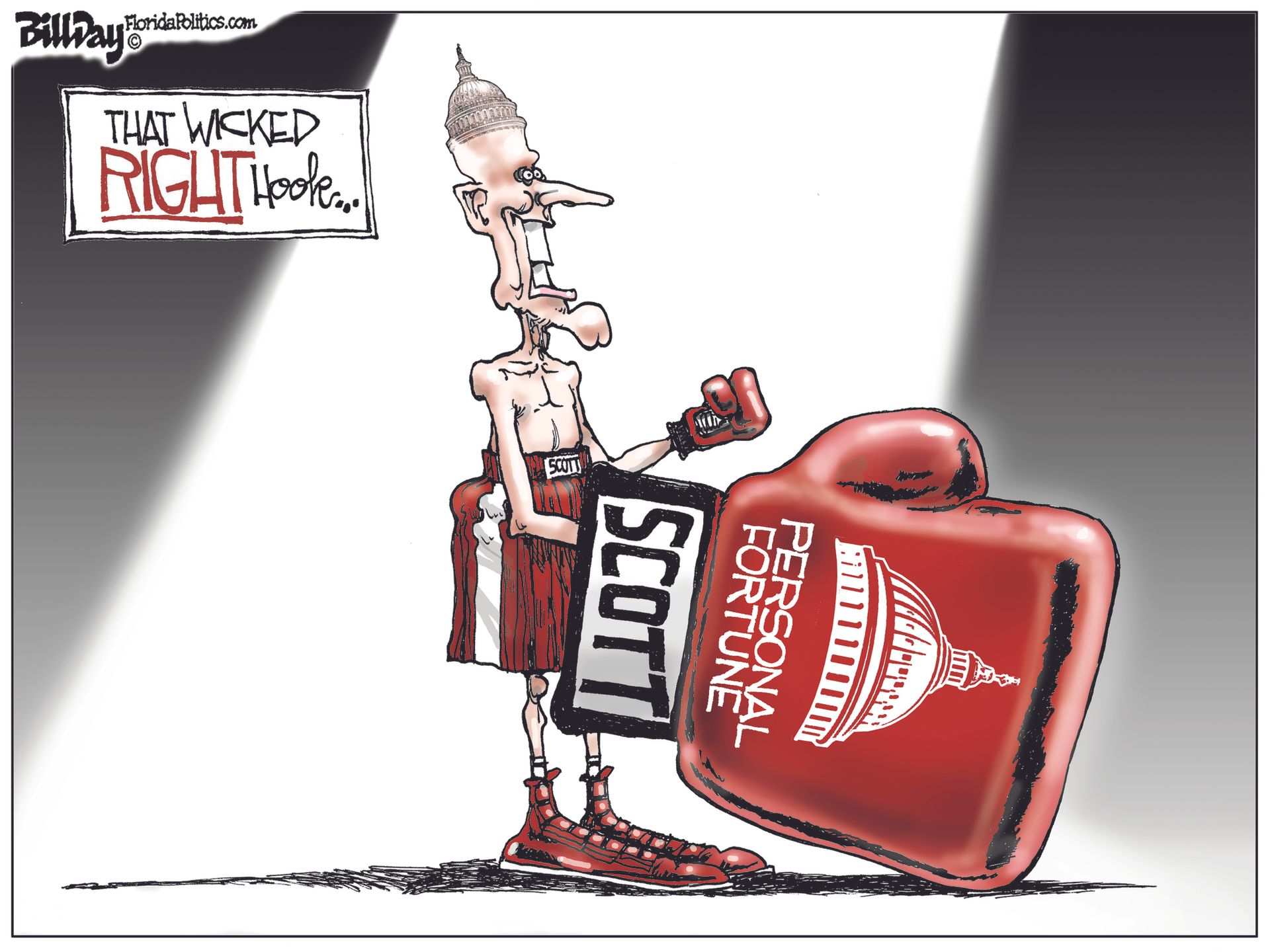 Political cartoon U.S. Rick Scott Florida elections senate | The Week