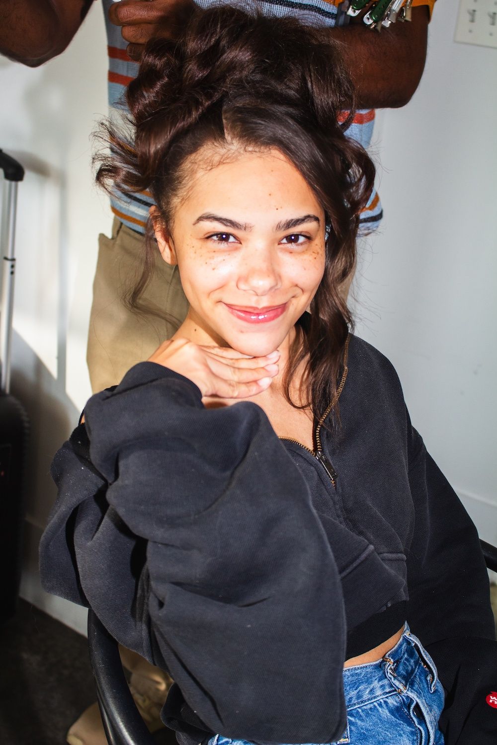 Exclusive: Antonia Gentry Gets Ready for Tory Burch Spring 2025 | Marie ...