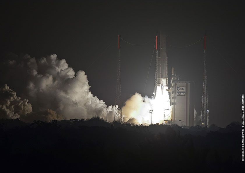 Ariane 5 Rocket Launches 2 Communications Satellites Into Orbit | Space
