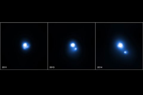 Powerful Pulsar Knocks Star's Block Off | Space