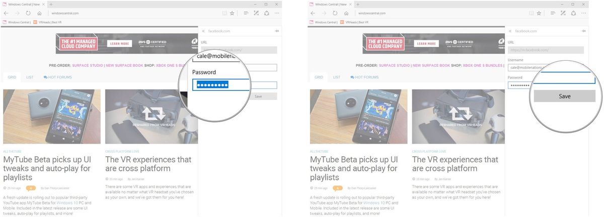 How to manage your saved passwords in Edge for Windows 10 | Windows Central