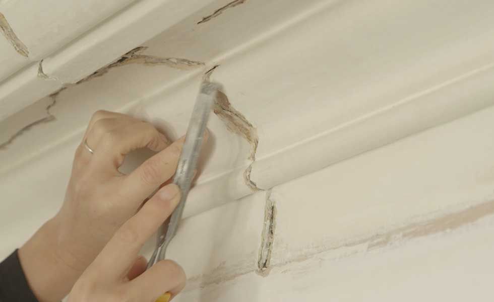 Coving: how to repair Victorian coving and contemporary ceiling ...
