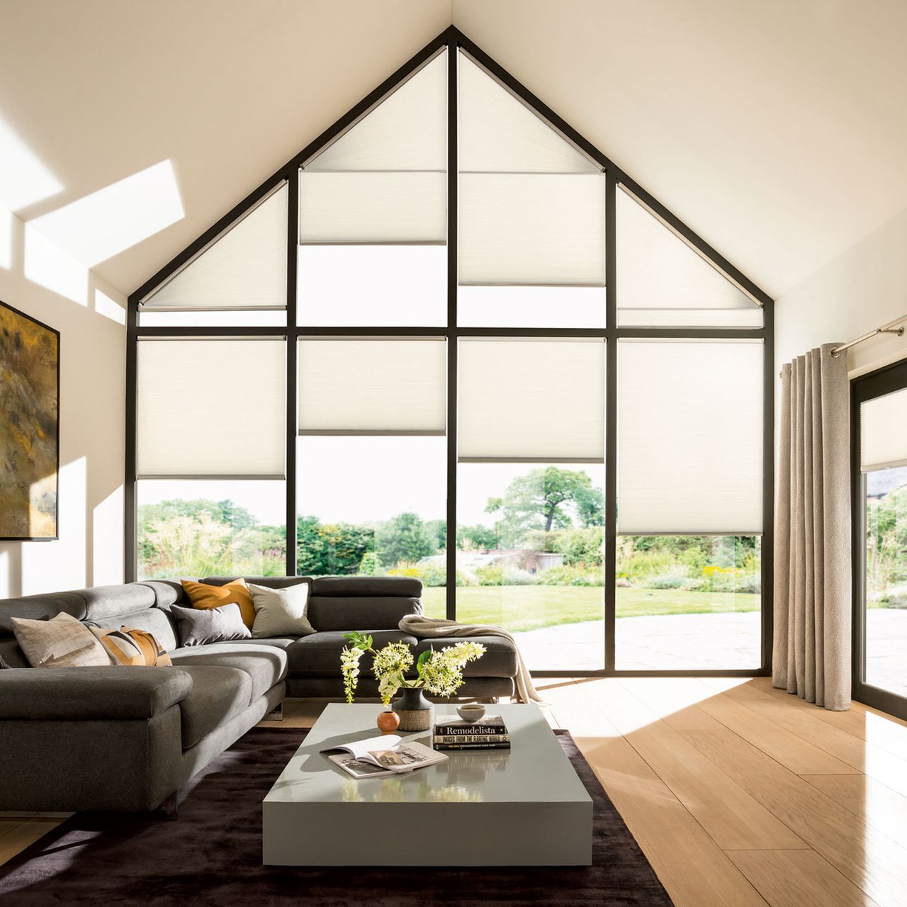 Living room blind ideas - stylish ways to dress your windows | Ideal Home