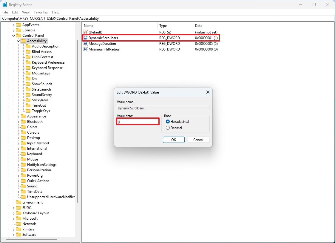 2 Ways to always show scrollbars on Windows 11 | Windows Central