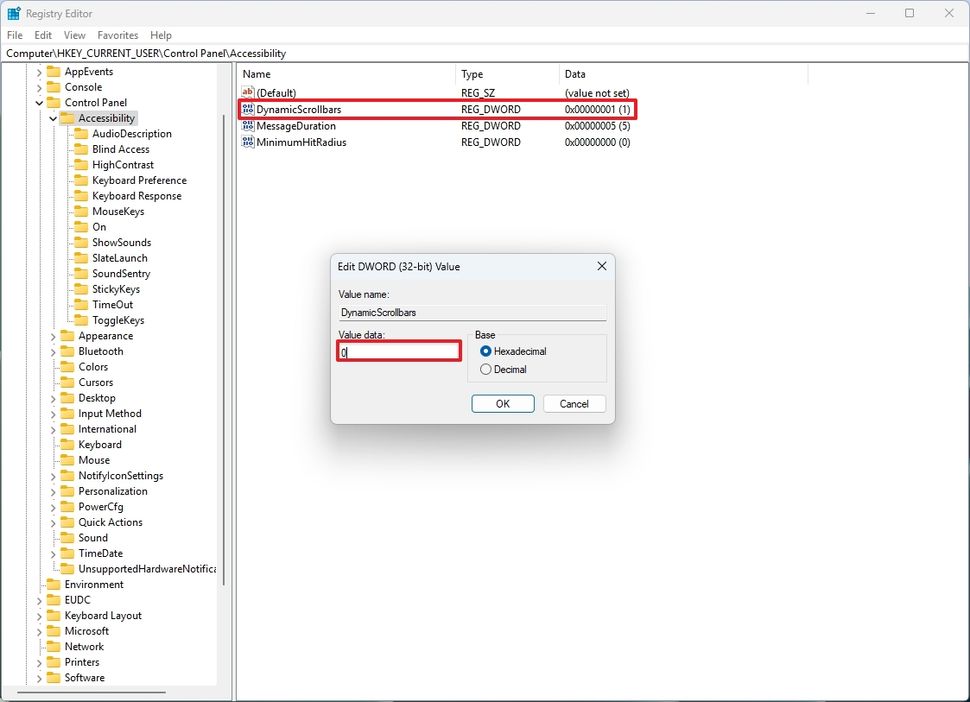2 Ways to always show scrollbars on Windows 11 | Windows Central
