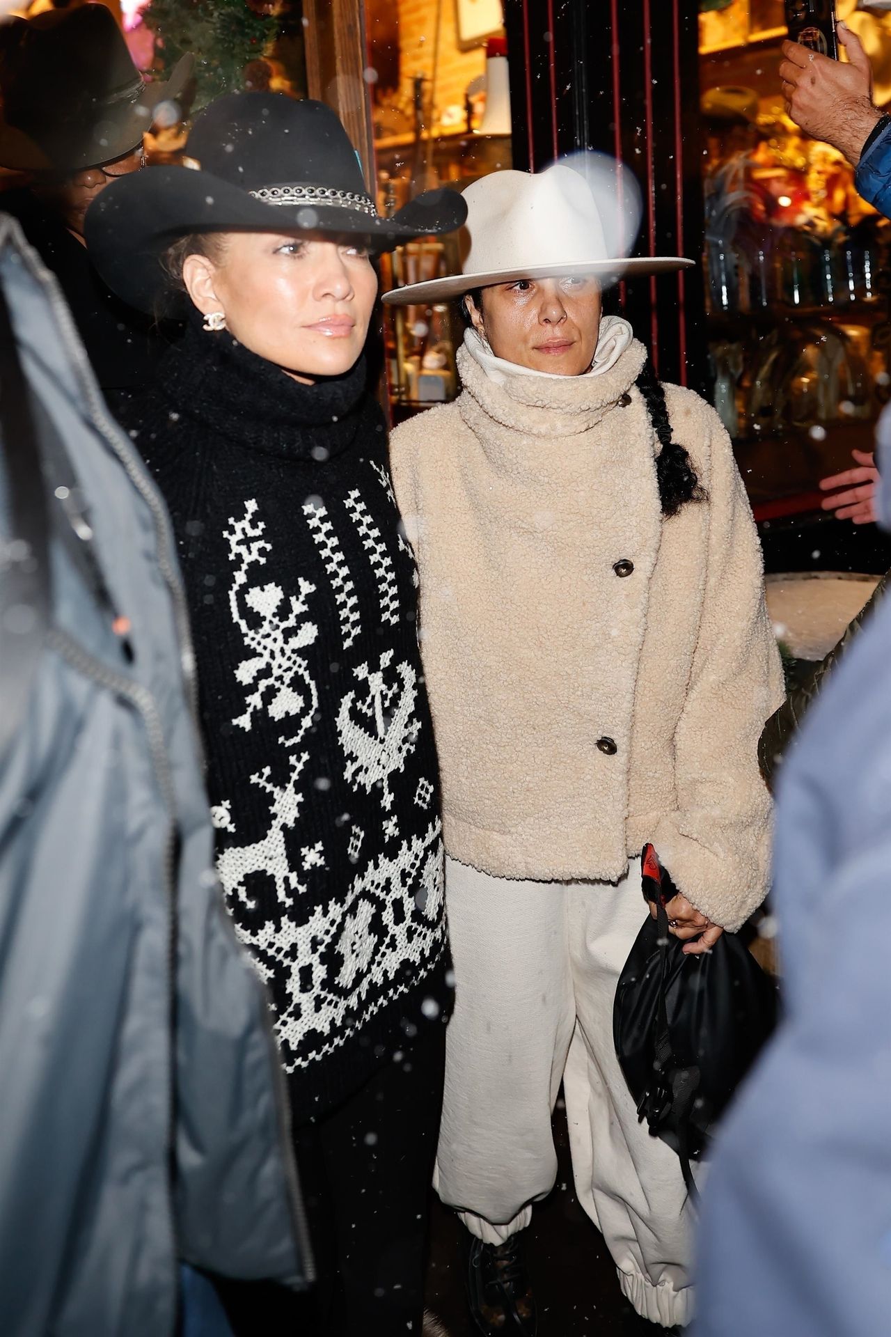 Jennifer Lopez Goes Western-Chic in a Custom Cowboy Hat and Chanel ...