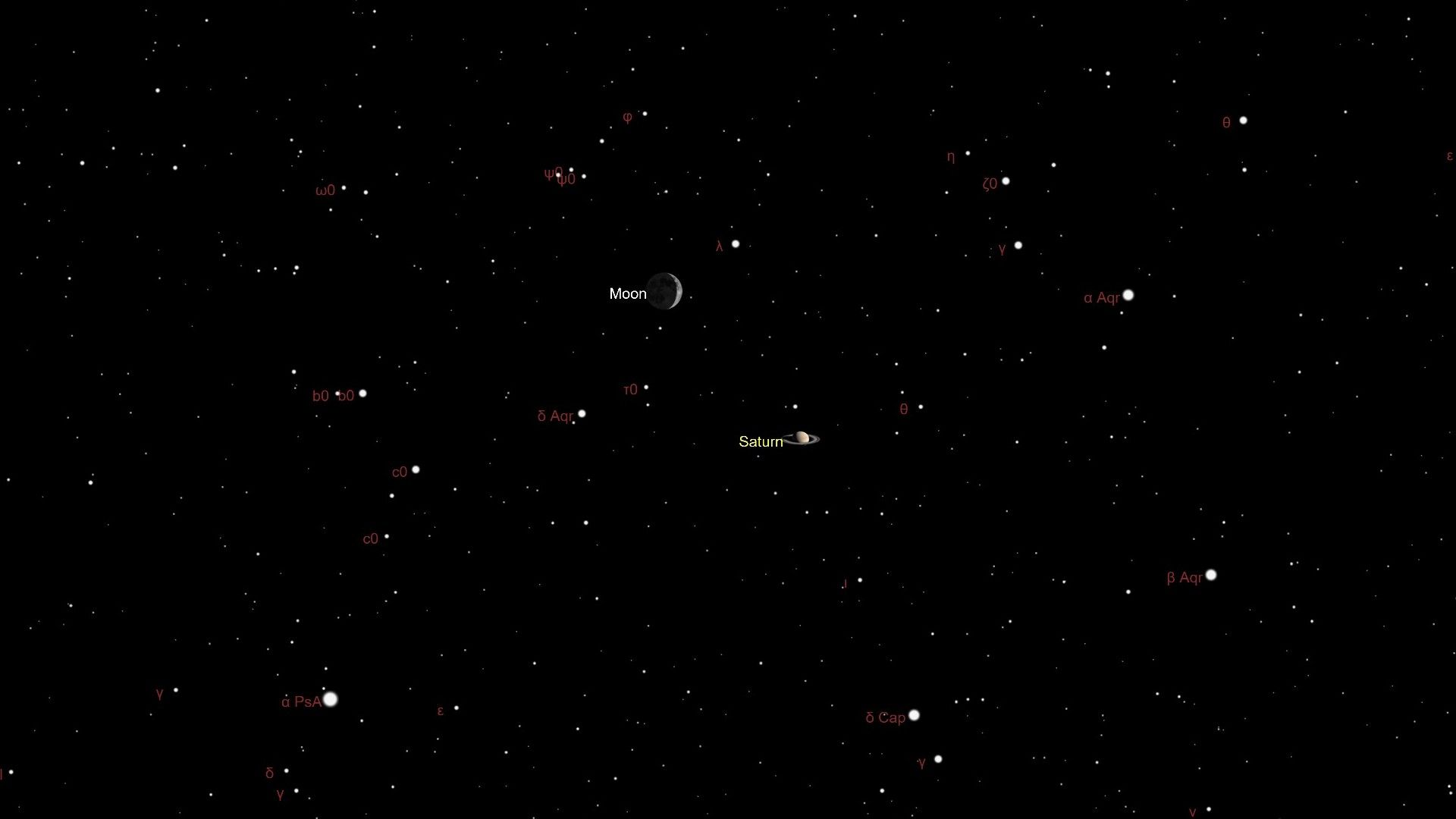 See a thin crescent moon meet up with Saturn Jan. 14 | Space