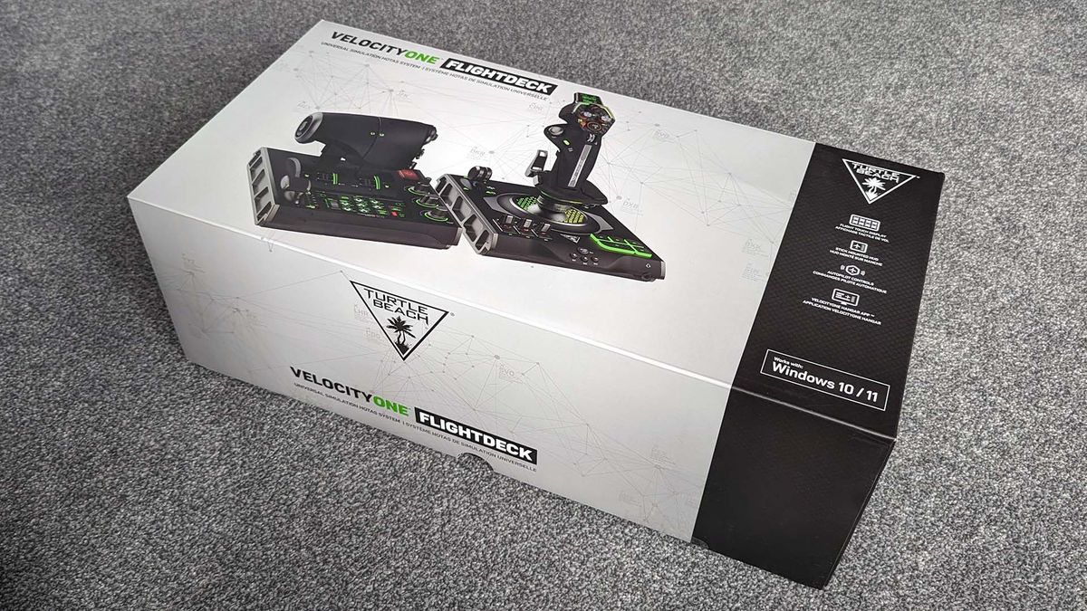 Turtle Beach VelocityOne Flightdeck HOTAS review: My new favorite stick ...