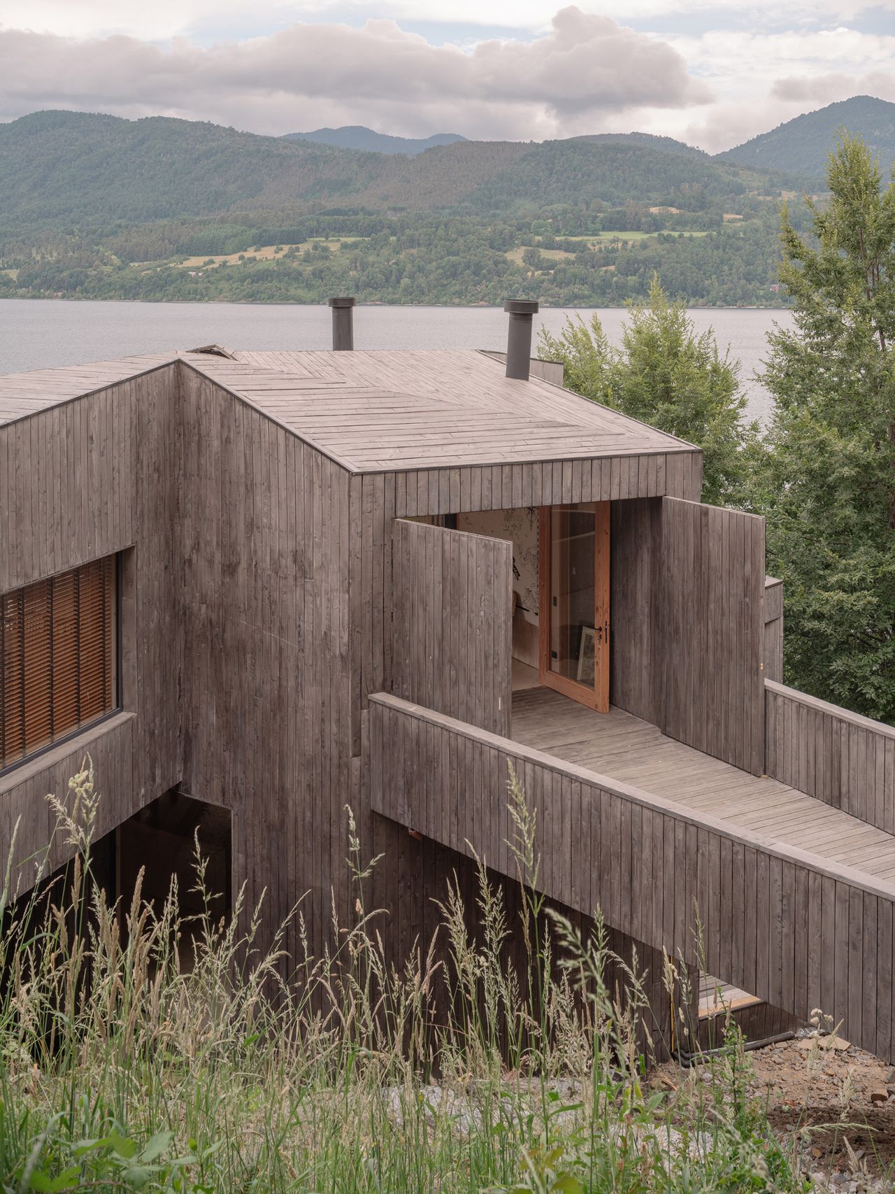 A Chile lakeside house is a tour de force in timber | Wallpaper*