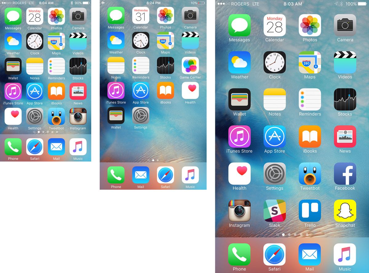 iPhone SE — Screen sizes and interfaces compared! | iMore