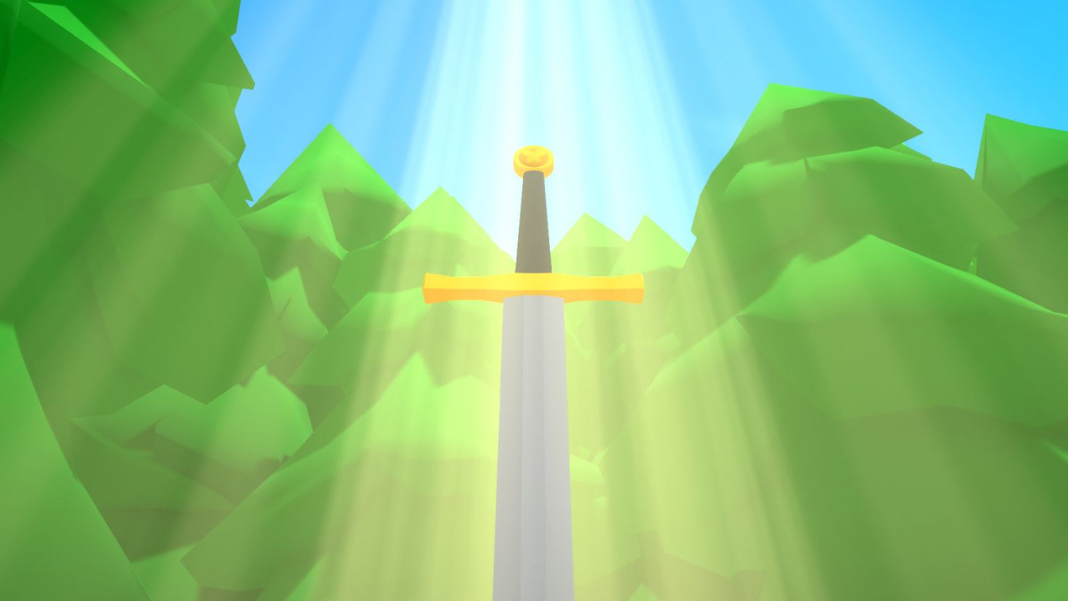 Every time a player pulls this sword from the stone, it gets heavier ...