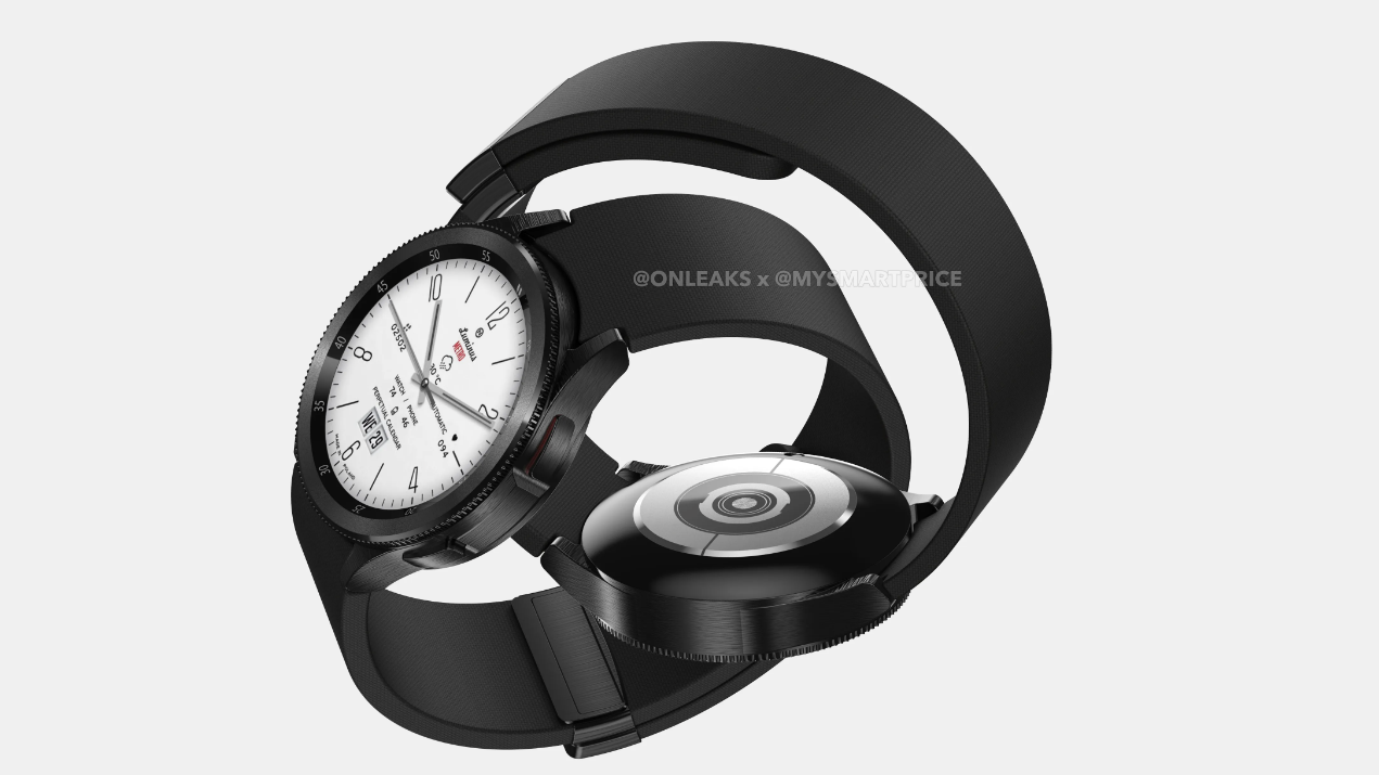 Samsung Galaxy Watch 6 with rotating bezel revealed in leaked render ...