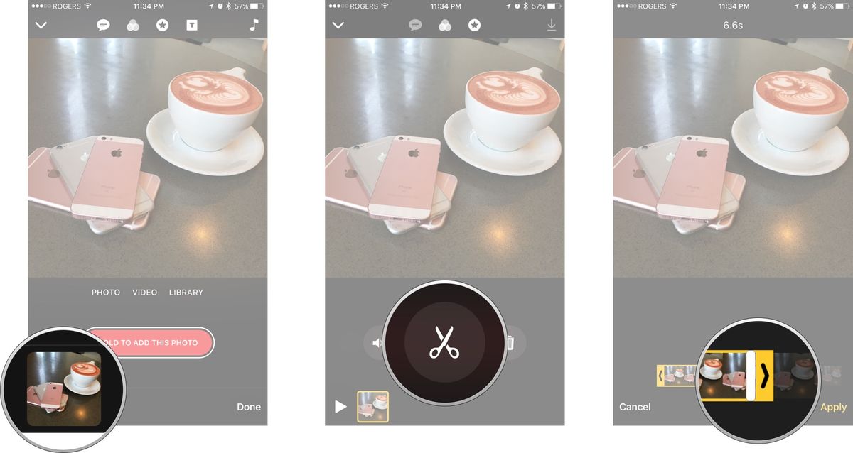 How to take and edit video and photos in the Clips app | iMore