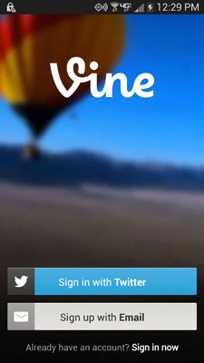 How To Use Vine On Android | Twitter Video Sharing Smartphone App ...