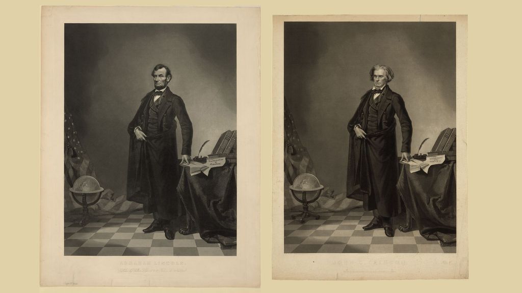 Abraham Lincoln vs John Calhoun: the original deepfake photo of a US ...