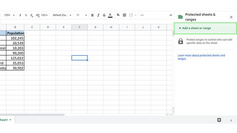 How to lock column width and row height in Google Sheets | Laptop Mag