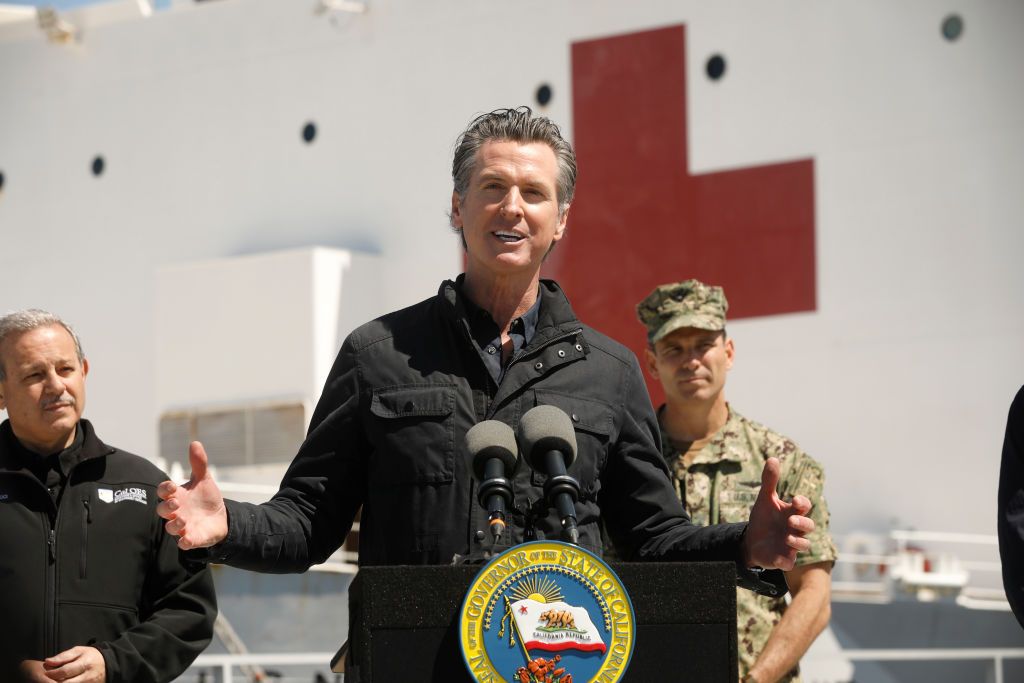 California governor orders businesses to shut down again amid COVID-19 ...