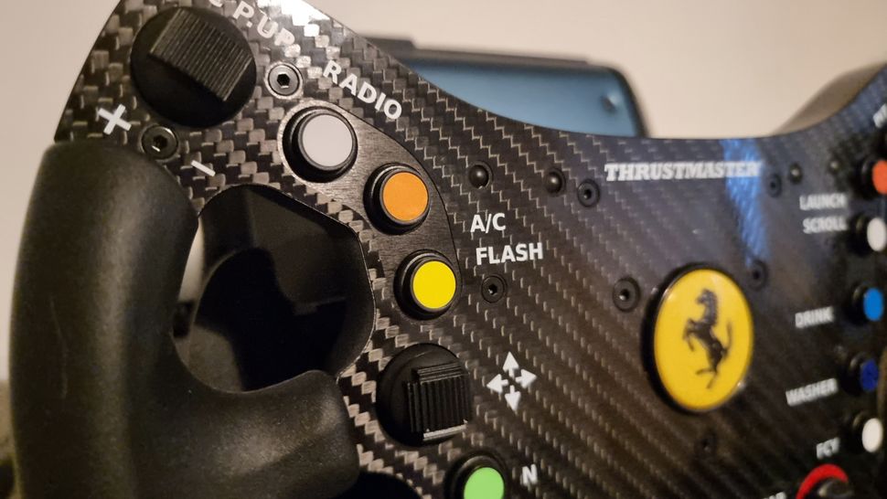 Thrustmaster Ferrari 488 GT3 racing wheel review - kicks like a horse ...