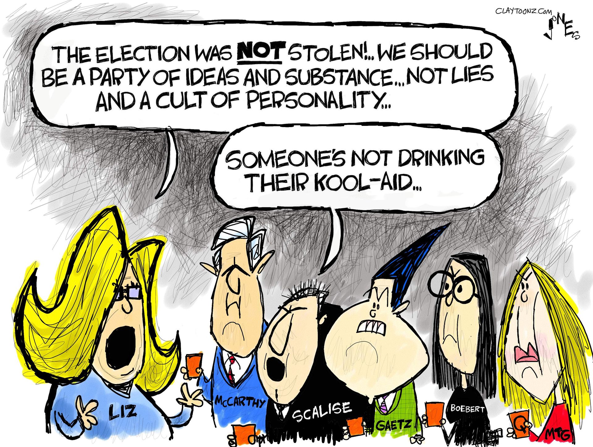 5 Brutally Funny Cartoons About The Gops Shunning Of Liz Cheney The Week