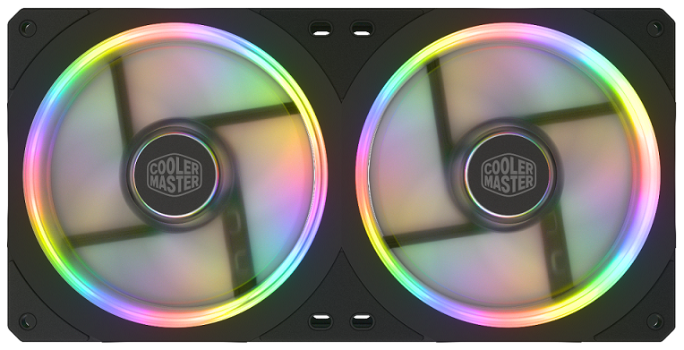 Two PC Case Fans, One Cable: Cooler Master Reveals Aperture Fan Frame ...