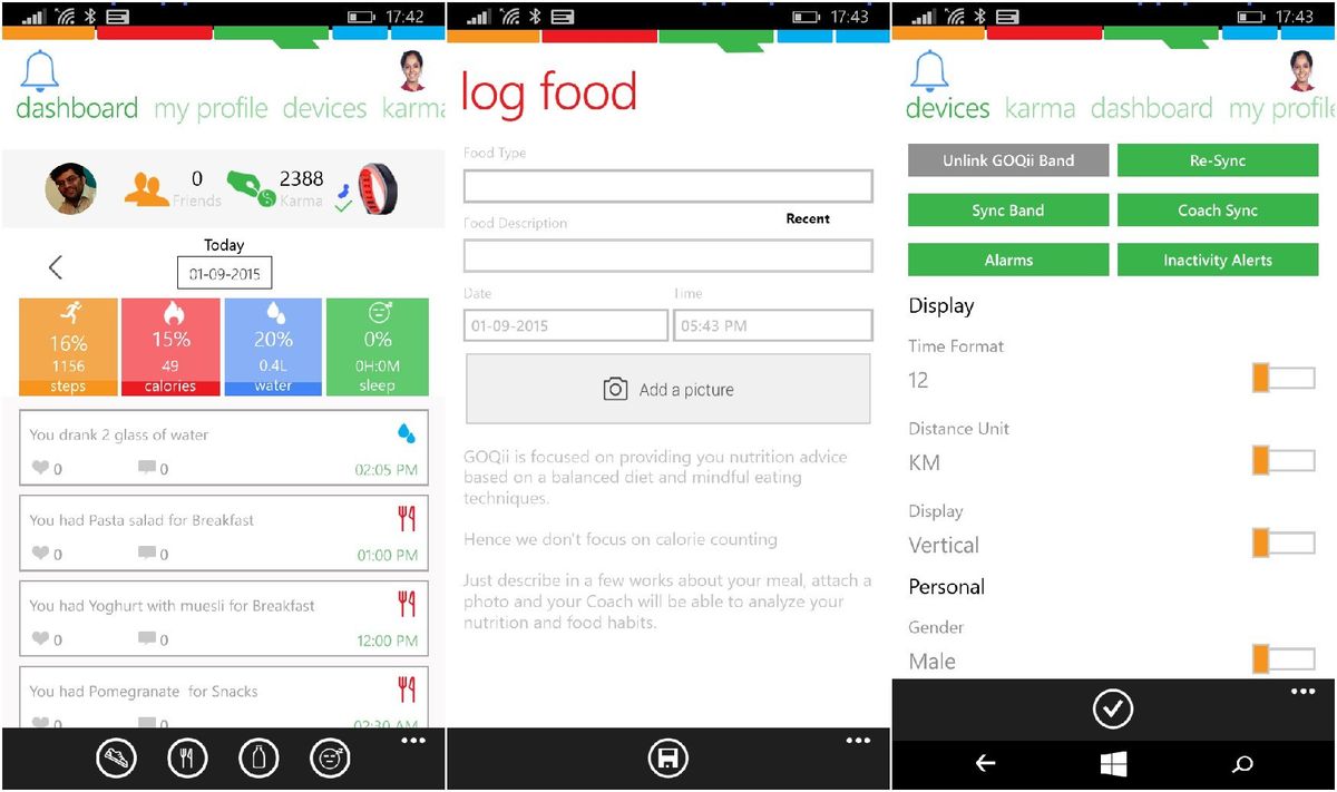 The GOQii fitness app gets a nice refresh with a lot of bug fixes ...