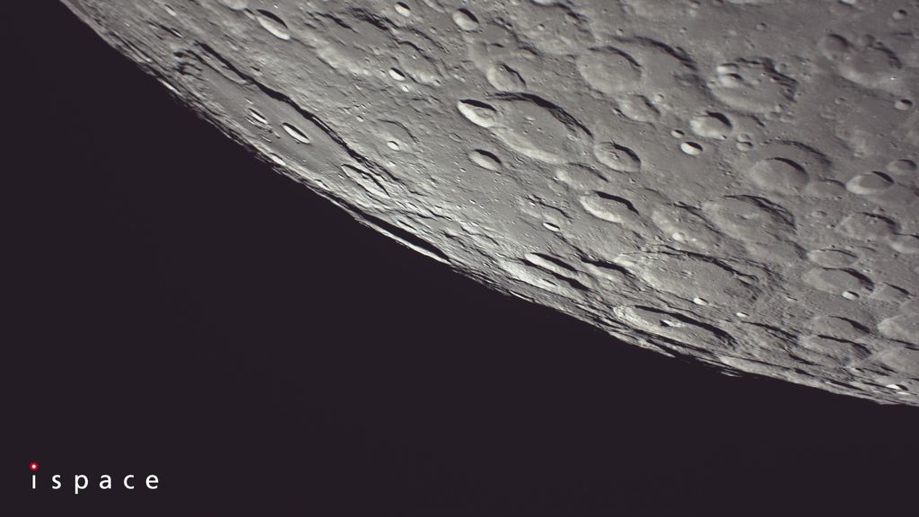 Private Japanese moon probe snaps photo of lunar south pole ahead of ...