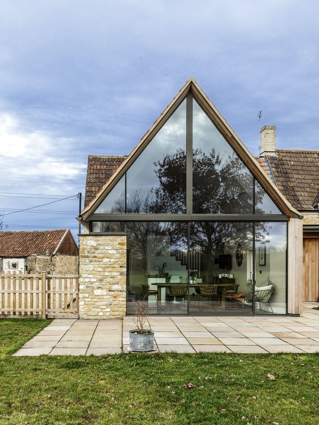 A Sympathetic Contemporary Extension to a Listed Farmhouse | Homebuilding