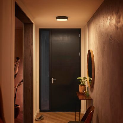 How to light a narrow hallway - the trick experts use | Ideal Home