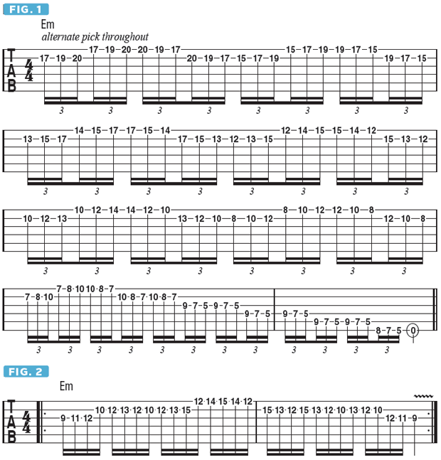 Relocating Familiar Scalar Patterns to Different Areas of the Fretboard ...