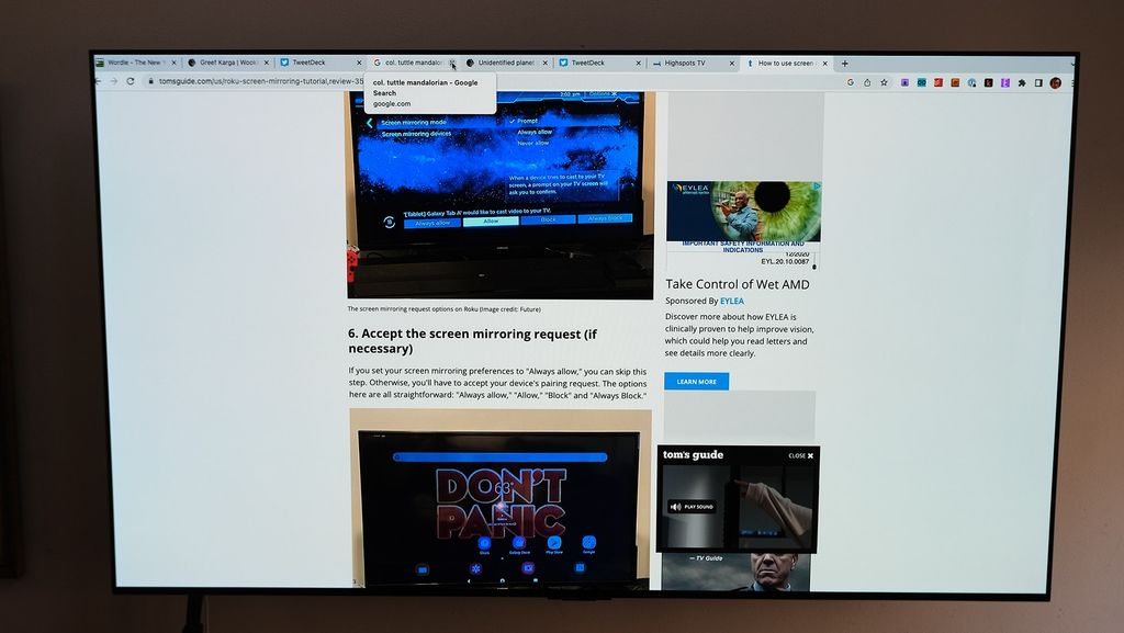 How to use screen mirroring on Roku | Tom's Guide