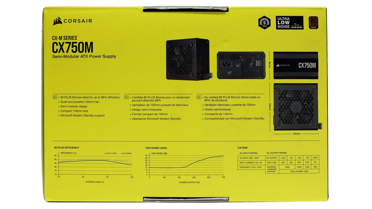 Corsair CX750M (2021) Power Supply Review | Tom's Hardware