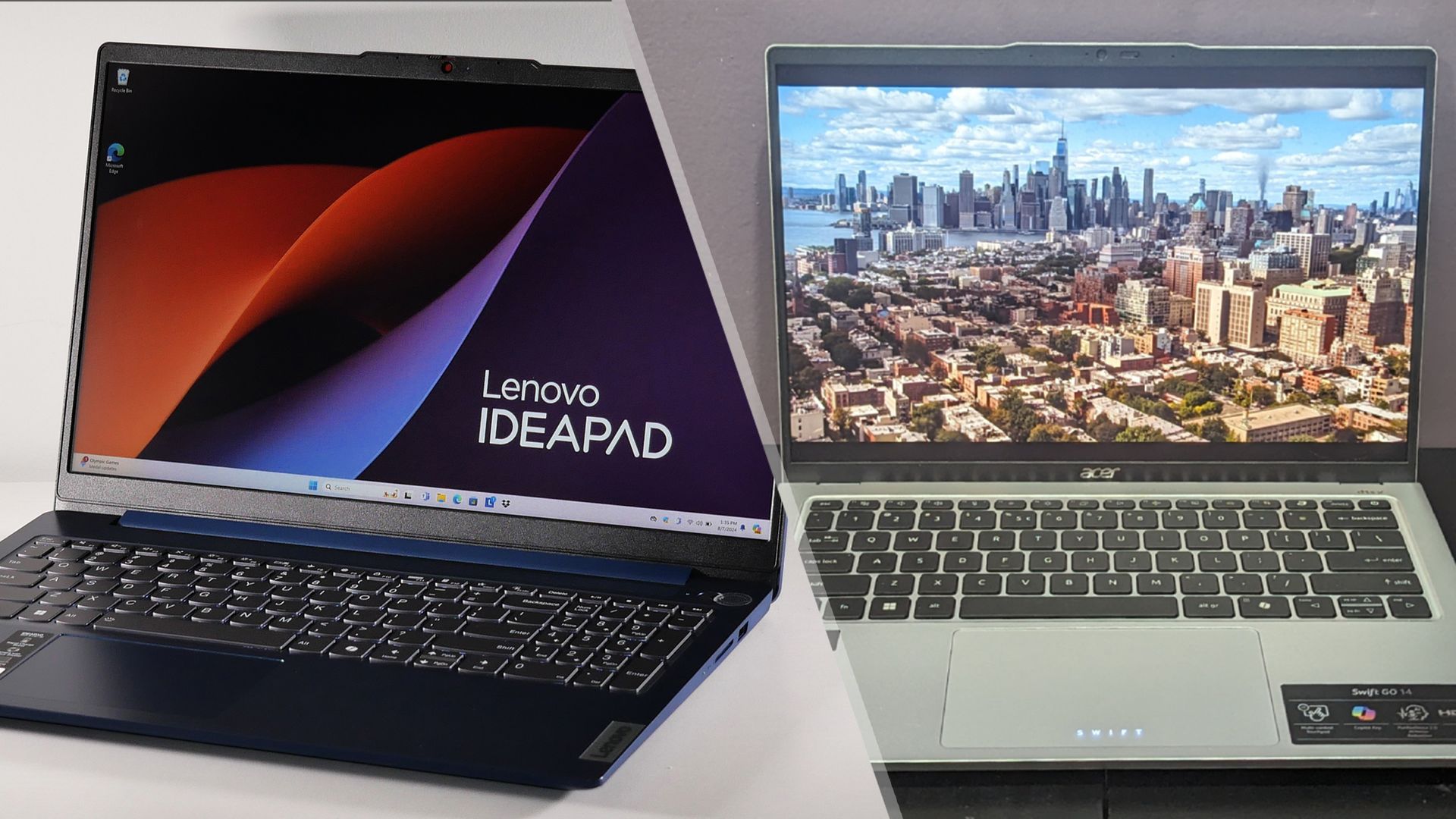 Lenovo IdeaPad Slim 3i vs. Acer Swift Go 14: The difference between ...