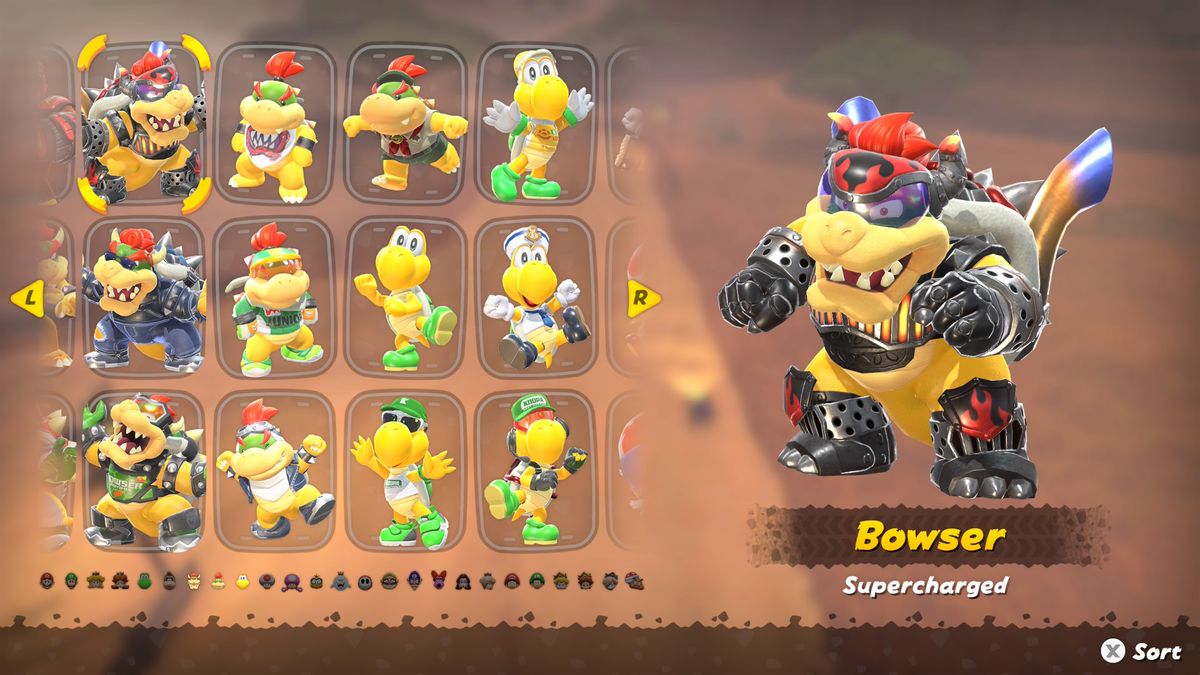 All Mario Kart World Outfits and all food locations for unlocking them ...
