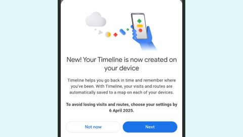 You've got more time – the great Google Maps Timeline switch gets a new ...