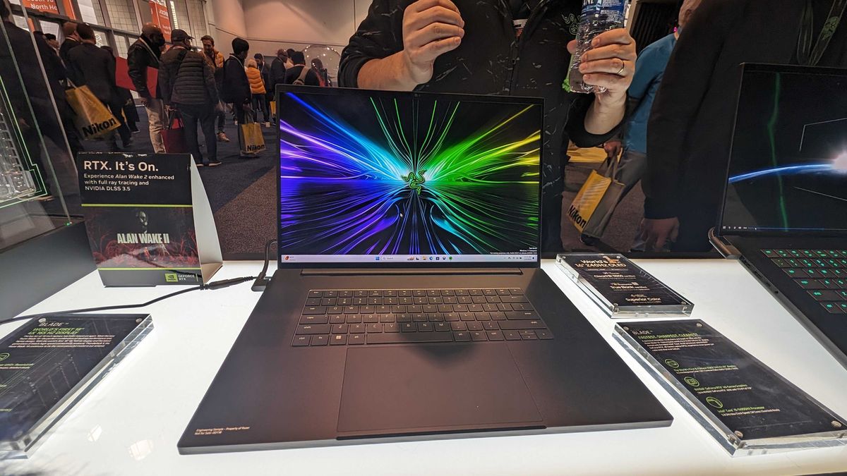 The Razer Blade 18 and its Thunderbolt 5 port is the gaming ...