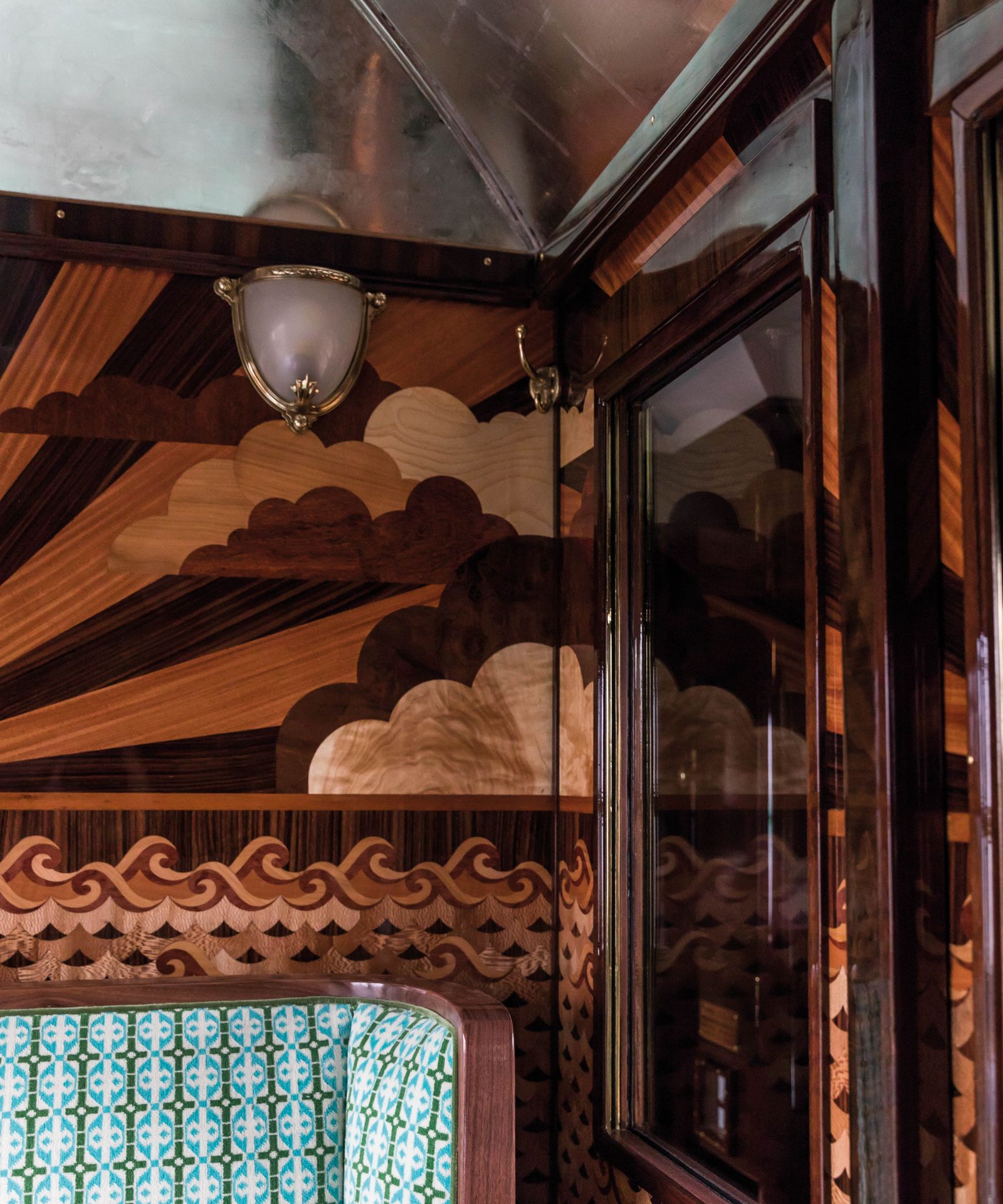 Inside the Wes Anderson designed train carriage | Livingetc