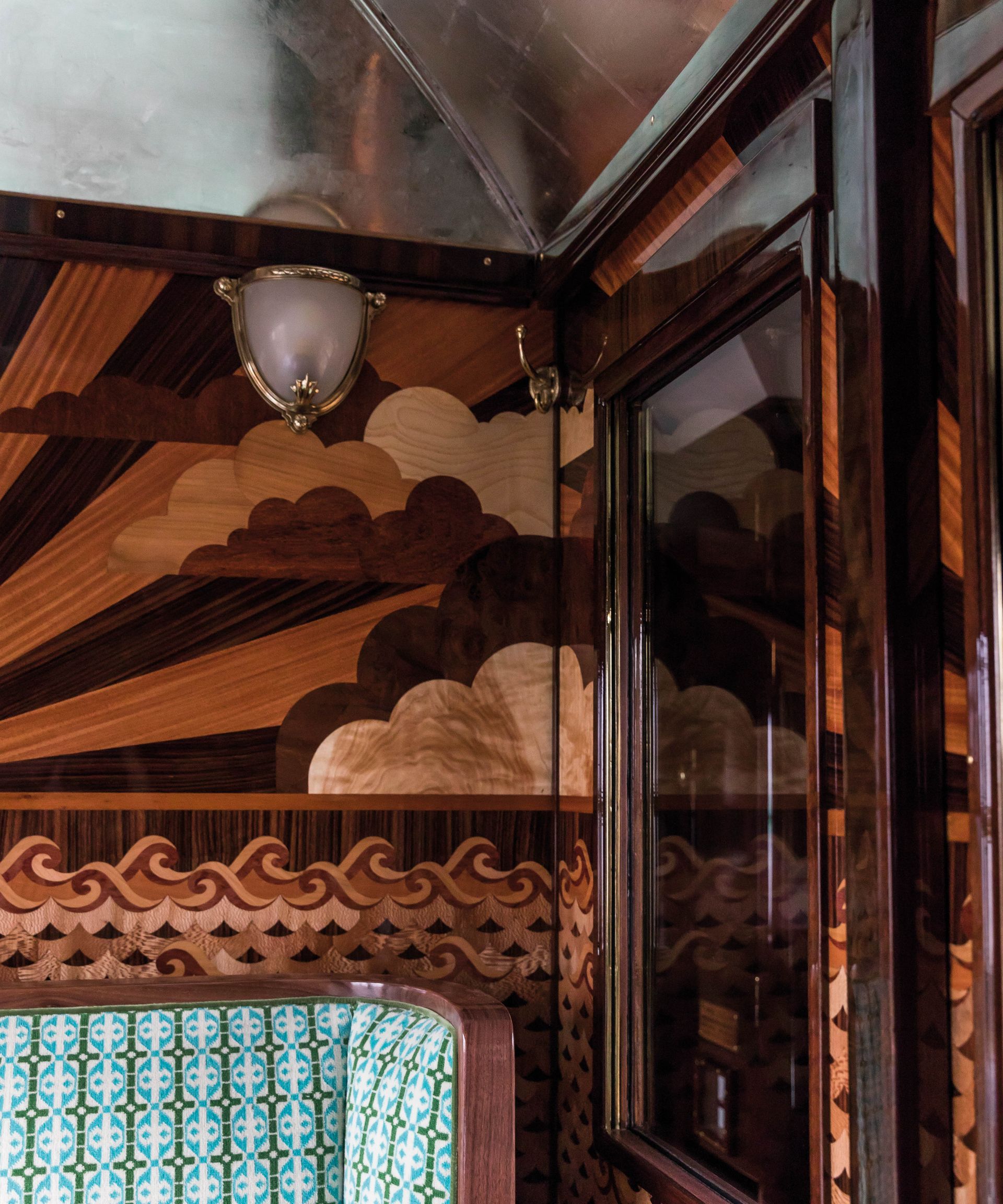 Inside the Wes Anderson designed train carriage | Livingetc