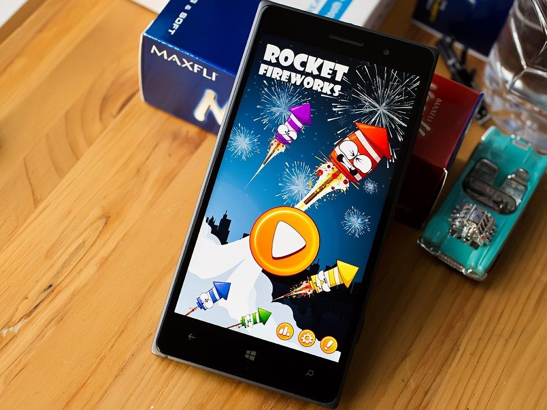 Rocket Fireworks - a blast of a time waster game for Windows Phone ...