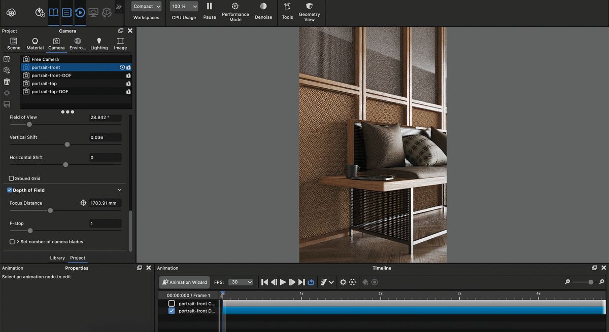 Create cinematic cameras in KeyShot | Creative Bloq