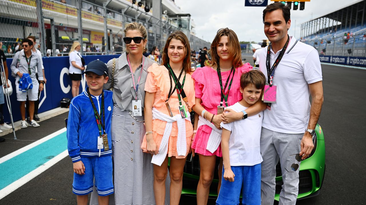 Who is Roger Federer's wife and how many kids does he have? | Woman & Home
