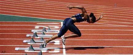 Olympic Sprinters Nearest Starting Gun Get Advantage | Live Science