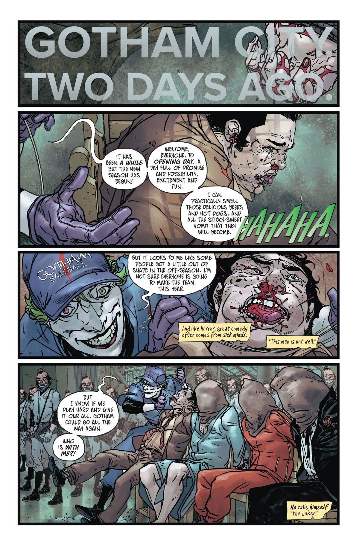 The Joker: The Man Who Stopped Laughing #1 calls back to a recent major ...