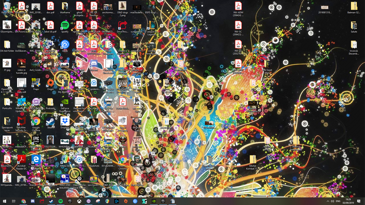 How messy is your desktop? | PC Gamer