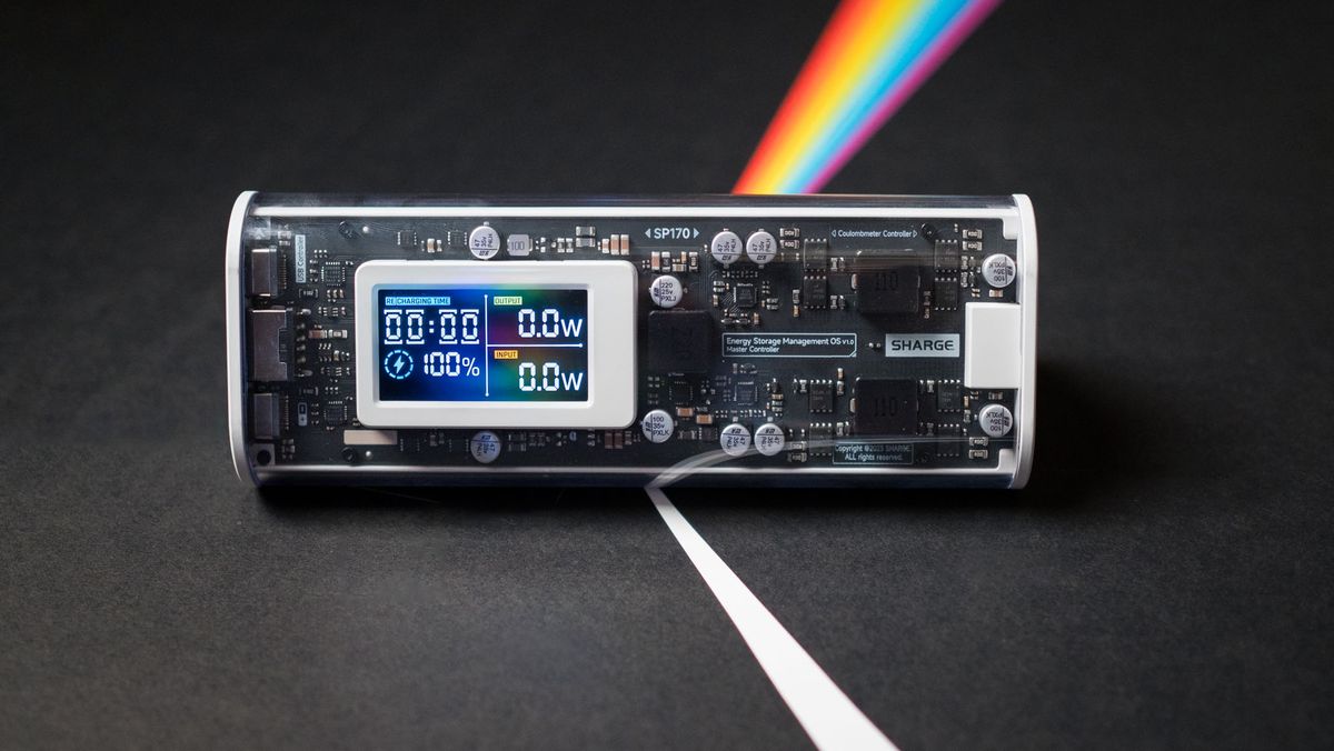 SHARGE Shargeek 170 Power Bank review: The ultimate see-through power ...