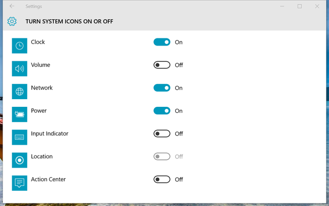How to select which system icons appear in the Windows 10 taskbar ...
