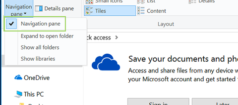 How to Hide the Navigation Pane in Windows 10 File Explorer | Laptop Mag