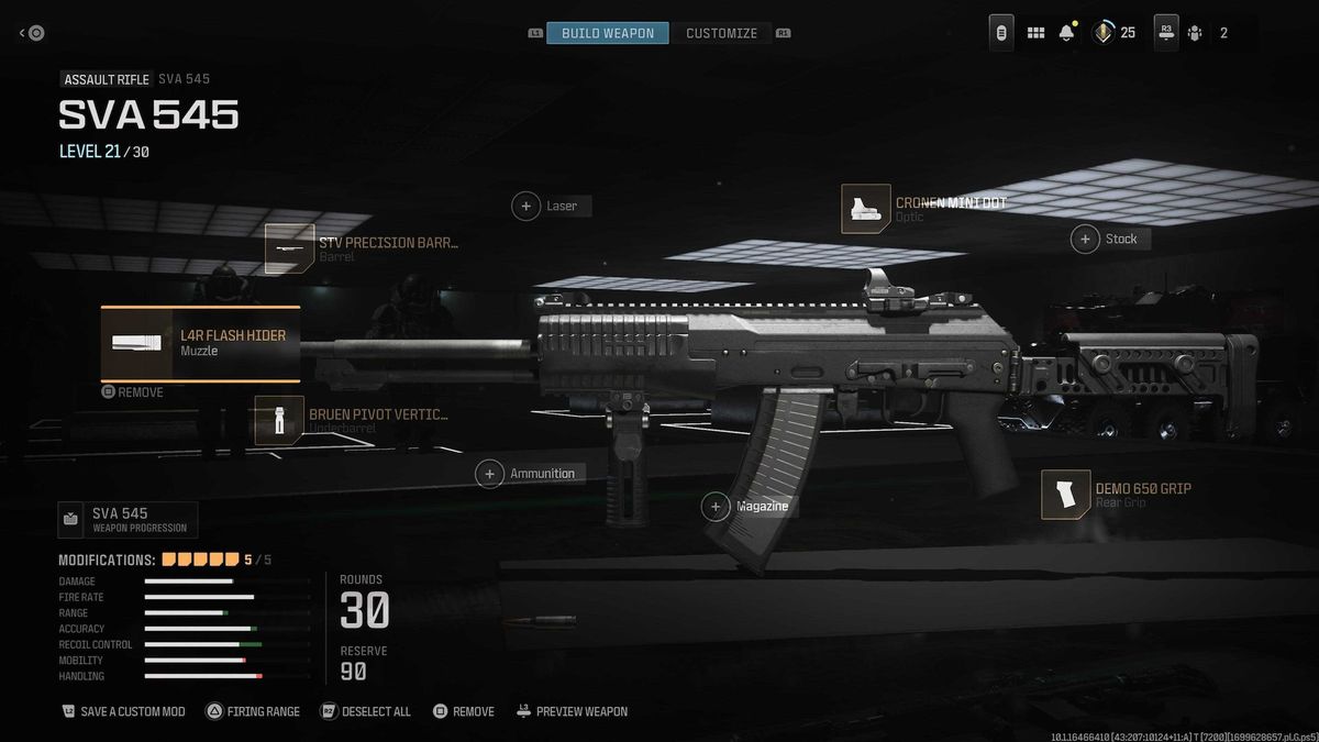 Modern Warfare 3 best SVA 545 loadout and attachments | TechRadar