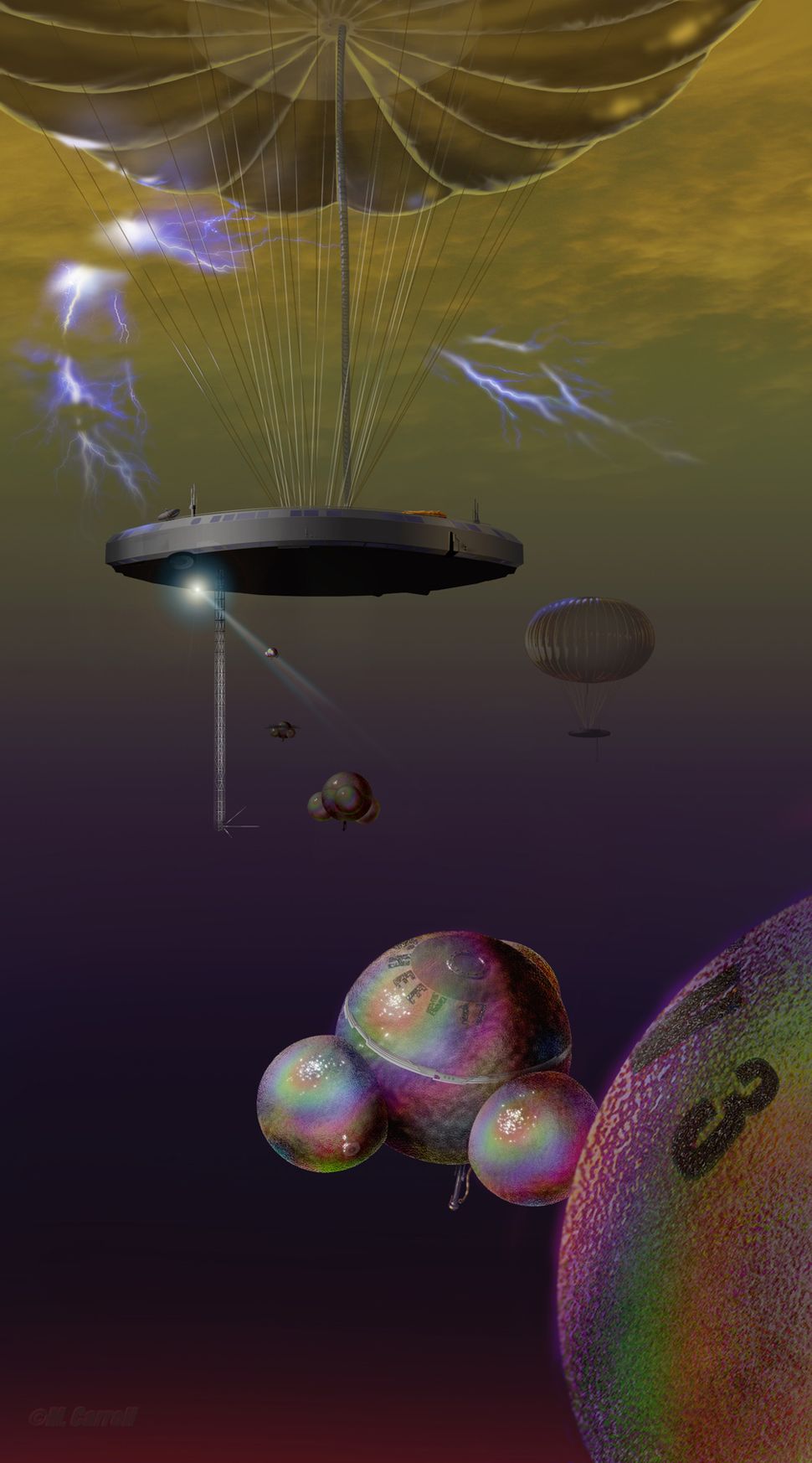 Diamond Rain May Fill Skies of Jupiter and Saturn | Space