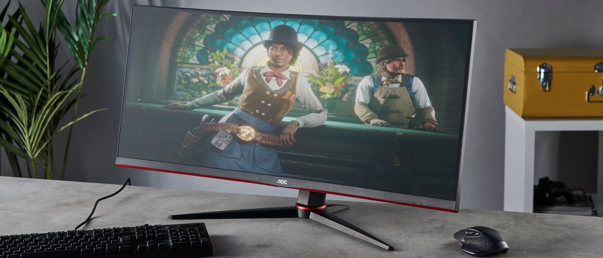 AOC CU34G2X review | TechRadar