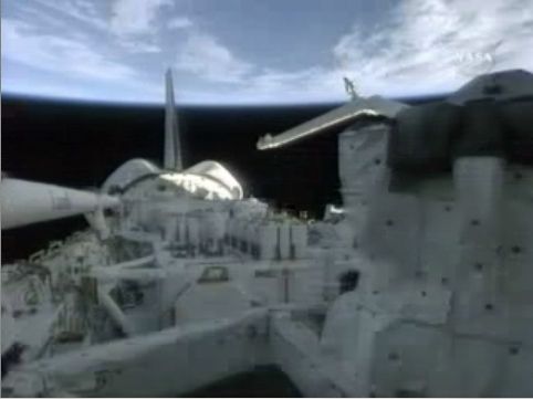 Endeavour Astronauts Inspect Shuttle Heat Shield | Space